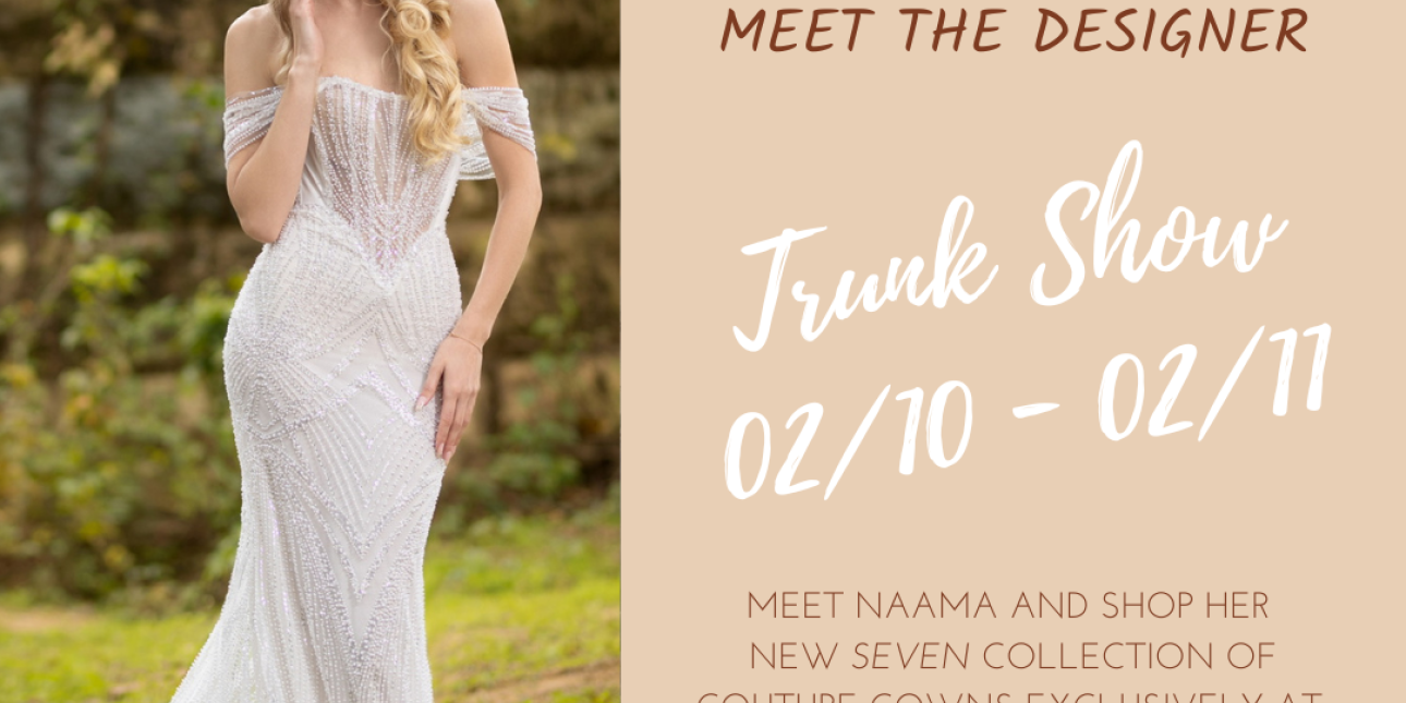Meet the Designer Trunk Show at Philly Bride | Old City District
